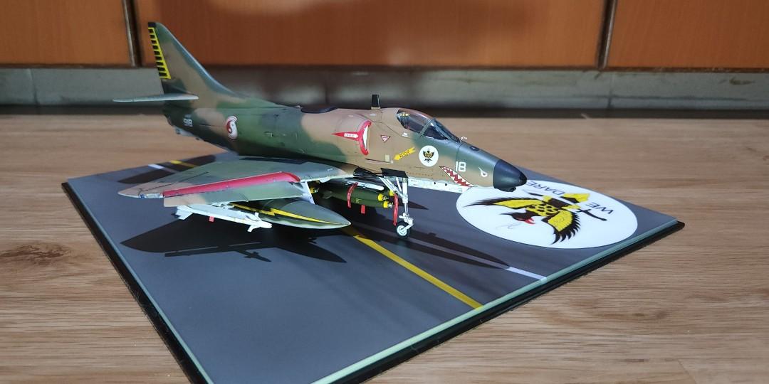 RSAF A4S-1 Skyhawk Aircraft, Hobbies & Toys, Toys & Games on Carousell