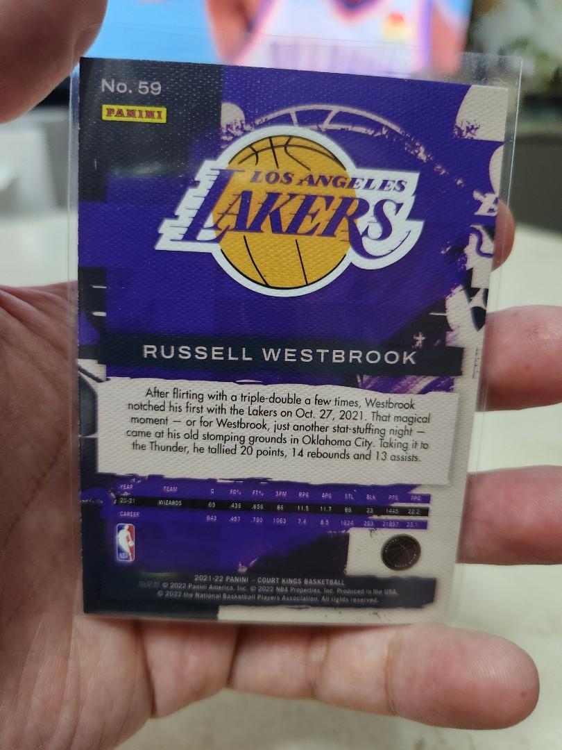 Russell Westbrook Court Kings NBA Cards for Sale, Hobbies & Toys, Toys ...