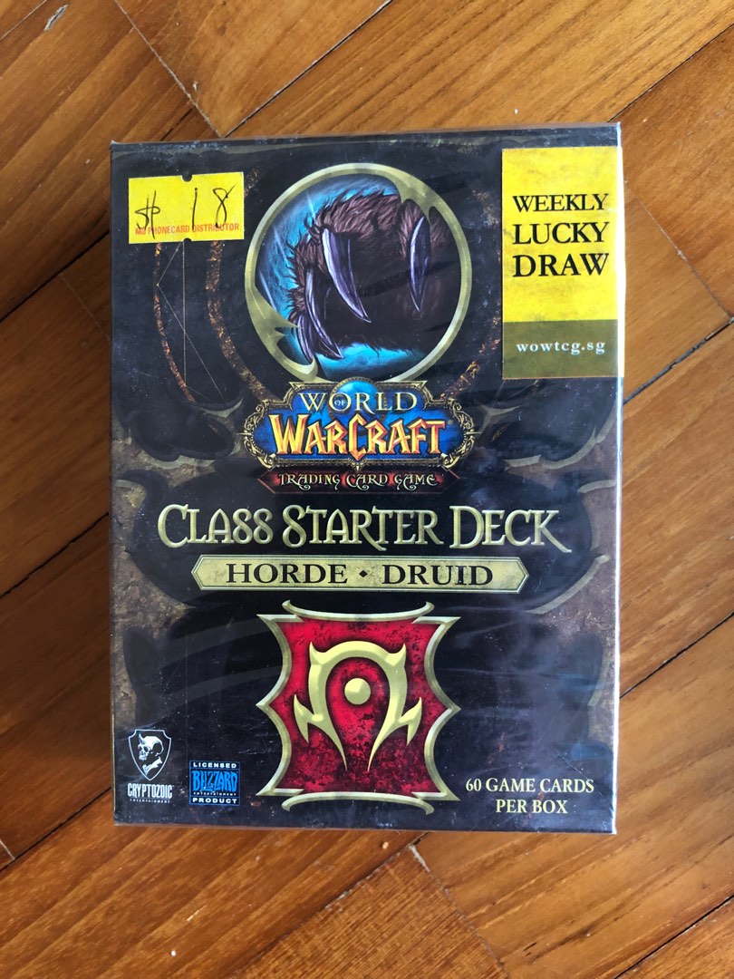 SEALED Class Starter Decks (World of Warcraft), Hobbies & Toys, Toys ...