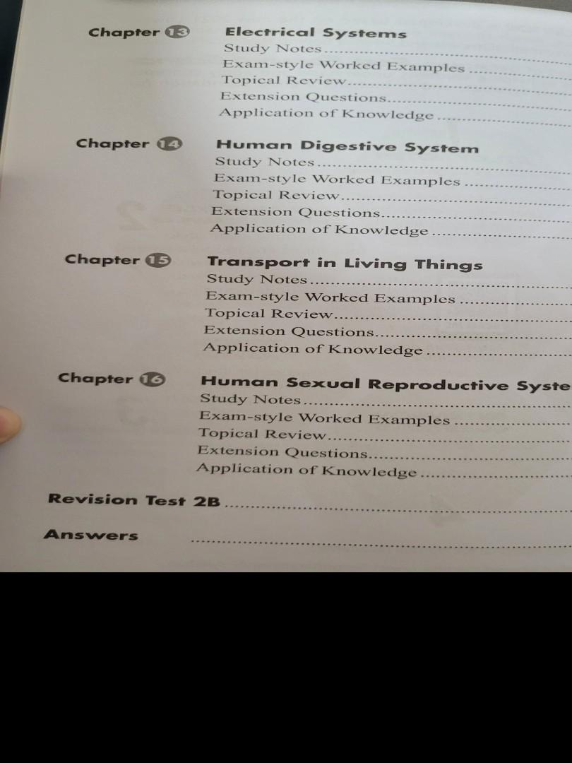 Sec 2 Science 2A & 2B EPH Assessment Books, Hobbies & Toys, Books ...