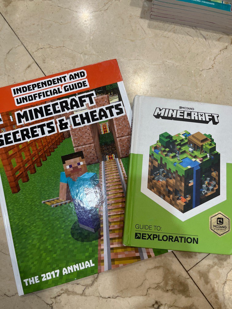 set of 3 minecraft books, Hobbies & Toys, Books & Magazines, Fiction ...