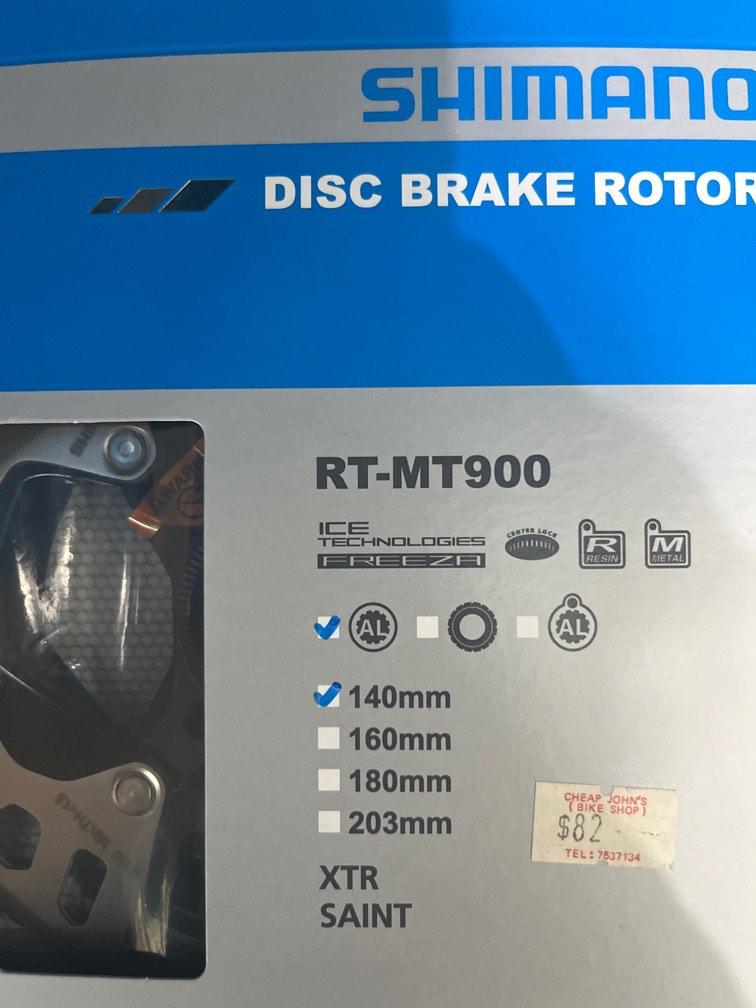Shimano RT-MT900 XTR SAINT Disc Brake Rotor, Sports Equipment, Bicycles ...