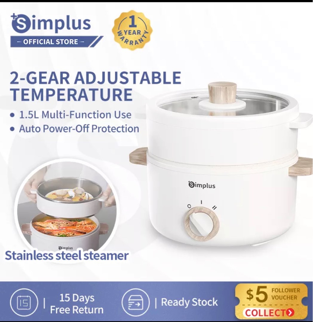 Simplus Electric Cooker, TV & Home Appliances, Kitchen Appliances ...