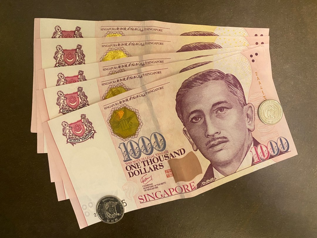 Singapore $1000 note, Hobbies & Toys, Memorabilia & Collectibles ...