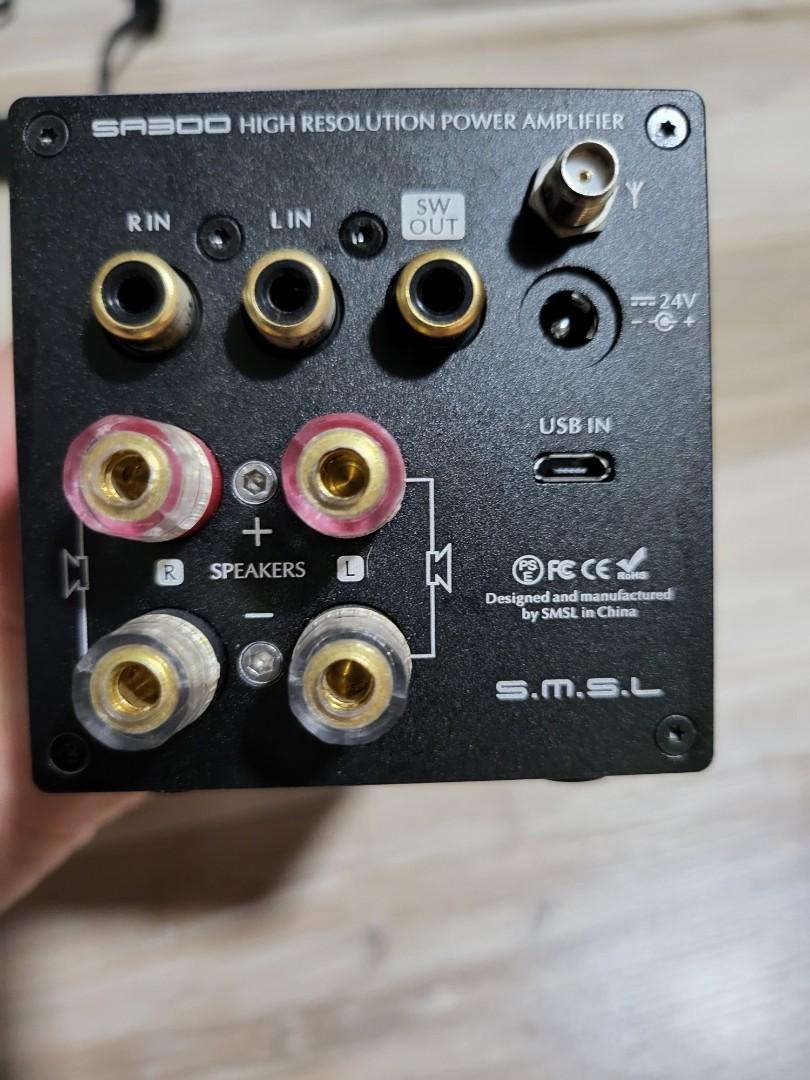S.M.S.L SA300 Hi-Res POWER AMPLIFIER, Audio, Soundbars, Speakers ...