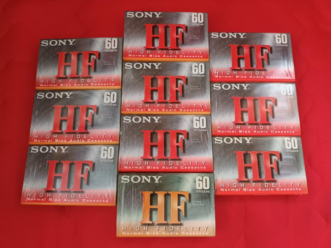 Sony HF 60 Blank Tapes, Hobbies & Toys, Music & Media, Music ...