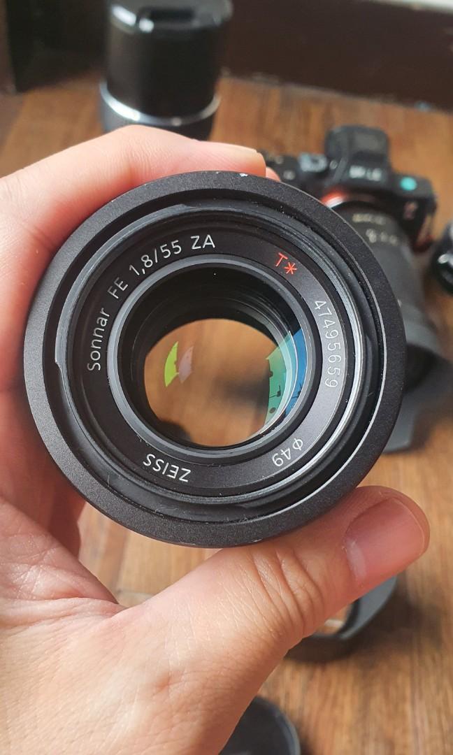 Sony zeiss 55 1.8, Photography, Lens & Kits on Carousell