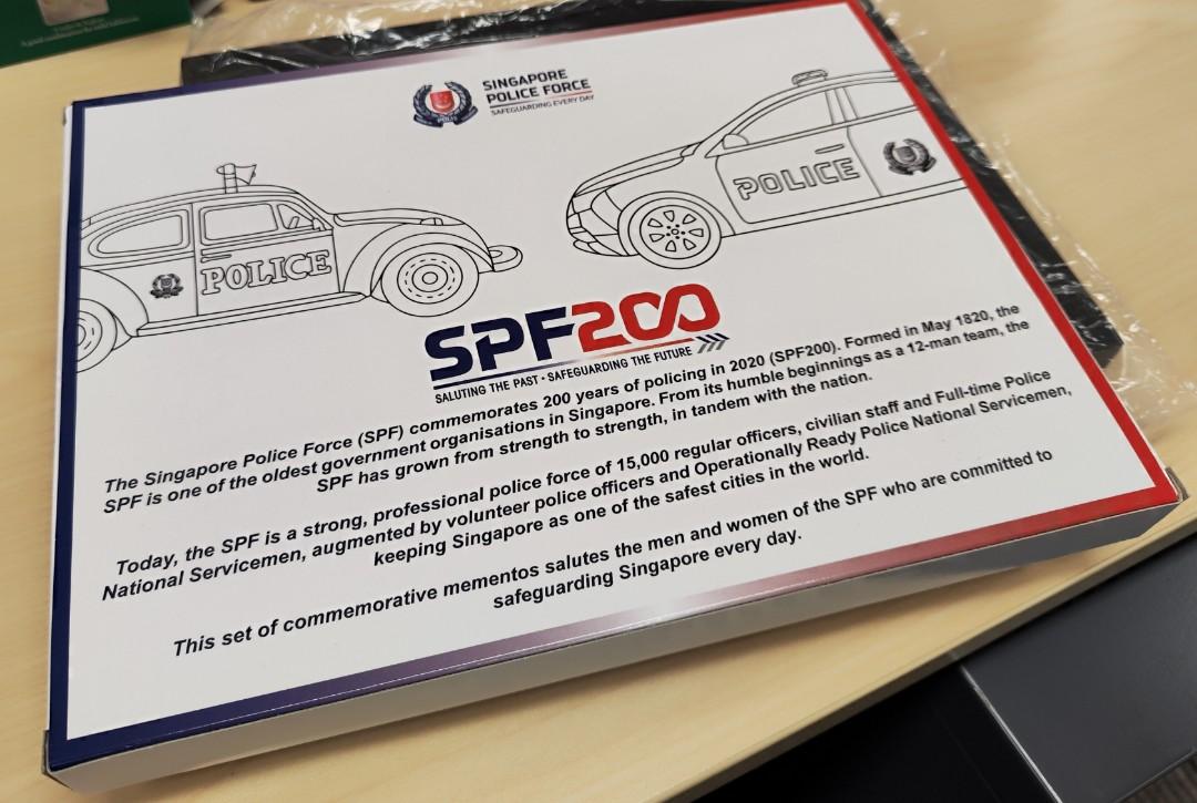 SPF 200 Iconic Police Vehicles Badges Frame, Hobbies & Toys ...