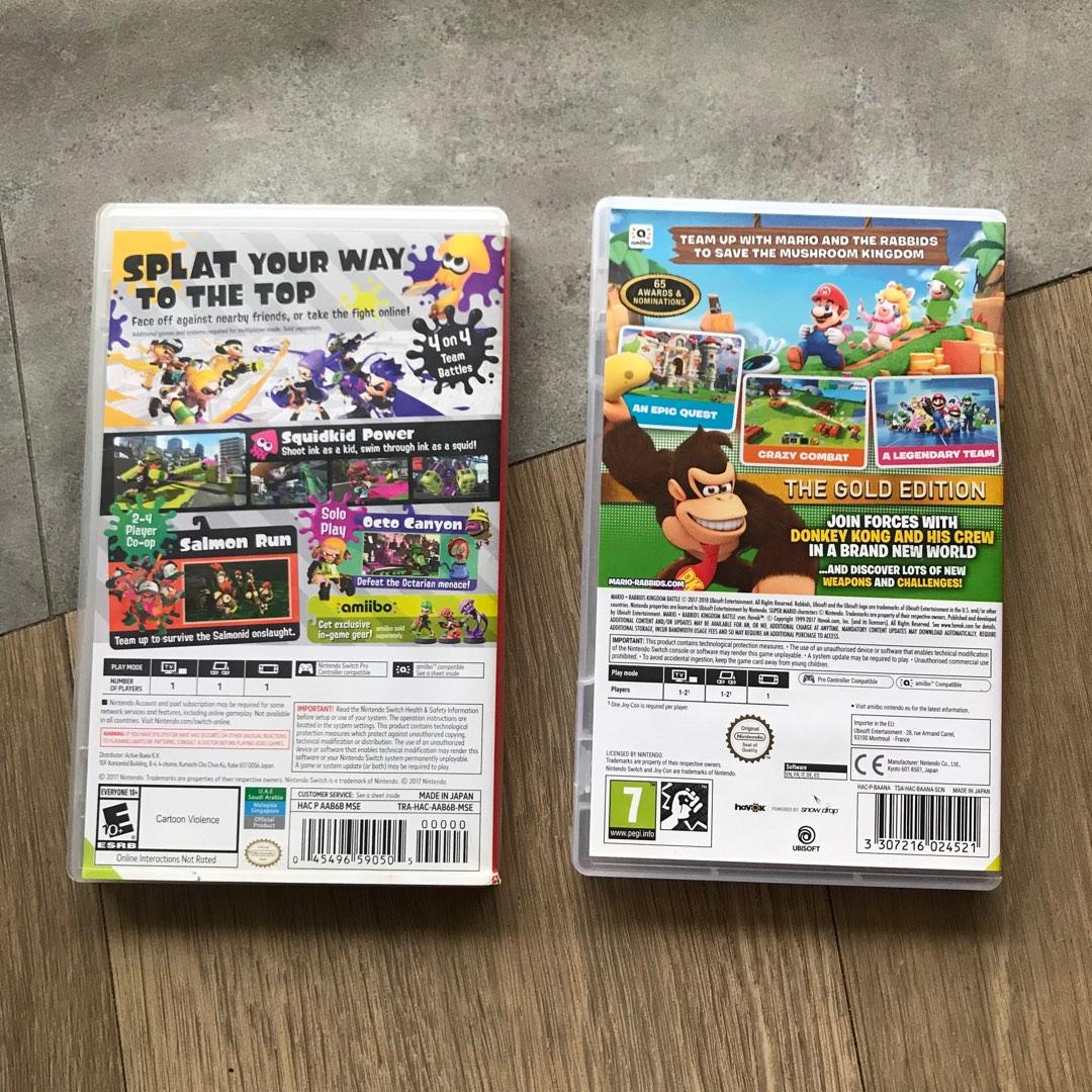 Splatoon 2 Mario Rabbids Kingdom Battle, Video Gaming, Video Games ...