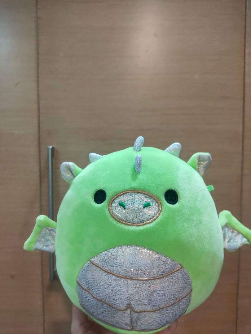 Squishmallow Green Dragon Plush, Hobbies & Toys, Toys & Games on Carousell