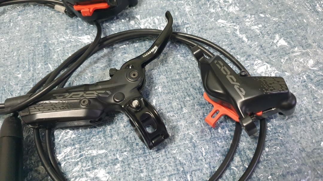 Sram Code R quad piston brakeset, Sports Equipment, Bicycles & Parts ...