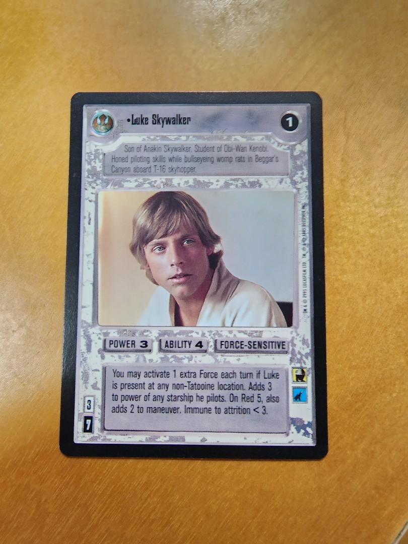 1995 Decipher Star Wars CCG Unique Rare Cards, Hobbies & Toys, Toys ...