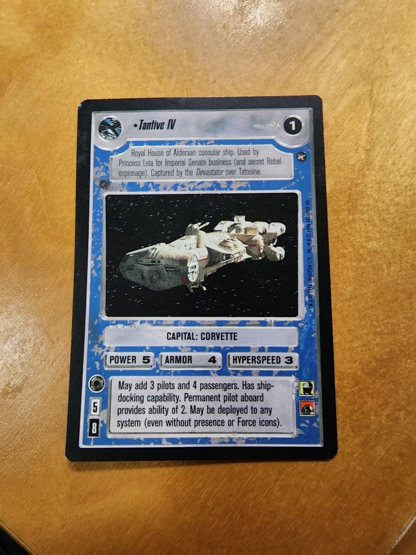 1995 Decipher Star Wars CCG Unique Rare Cards, Hobbies & Toys, Toys ...