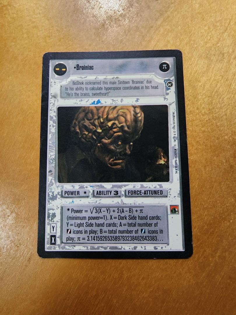1995 Decipher Star Wars CCG Unique Rare Cards, Hobbies & Toys, Toys ...
