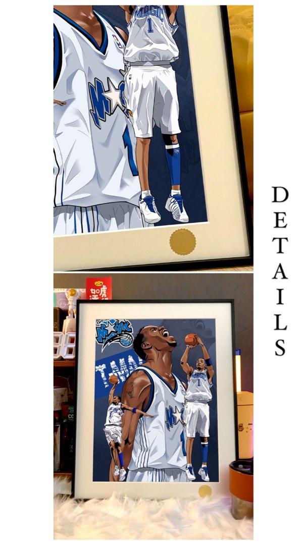 星空Studio - Tracy McGrady Frame, Hobbies & Toys, Toys & Games on Carousell