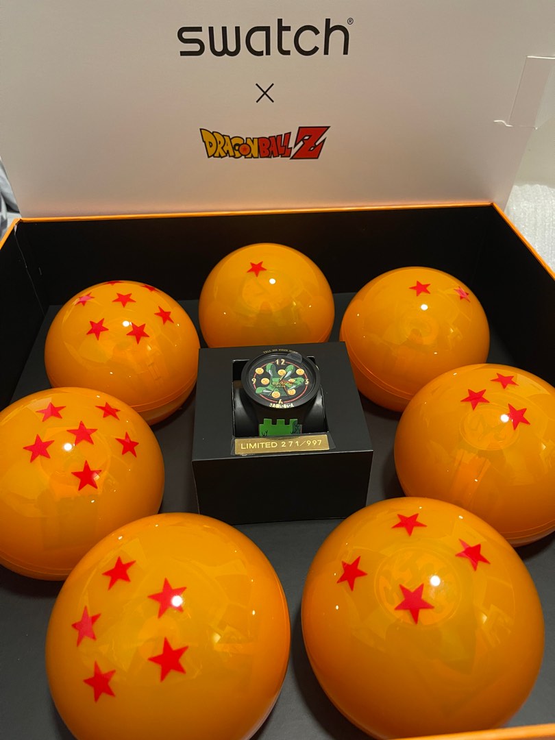 Swatch X Dragon Ball Z Limited Edition Set, Hobbies & Toys, Toys ...