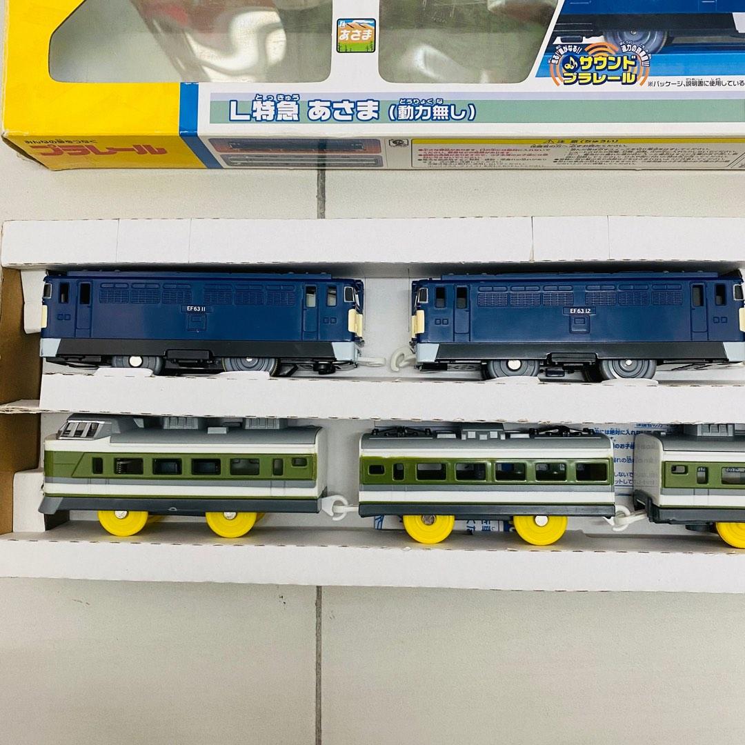 Takara Tomy Tomica Plarail EF63 & 189 Series Asama, Hobbies & Toys, Toys & Games on Carousell
