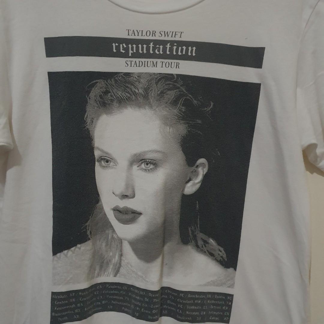 Taylor Swift Reputation Tour, Women's Fashion, Tops, Shirts on Carousell