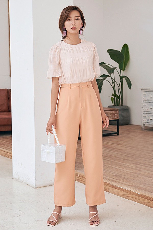 TCL Erica Pants in Sunrise, Women's Fashion, Bottoms, Other Bottoms on Carousell