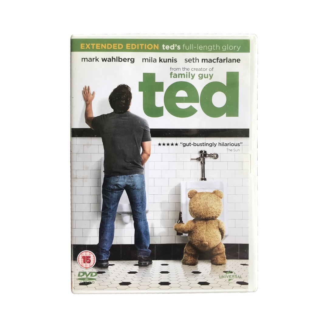 Ted (DVD, Region 2), Hobbies & Toys, Music & Media, CDs & DVDs on Carousell