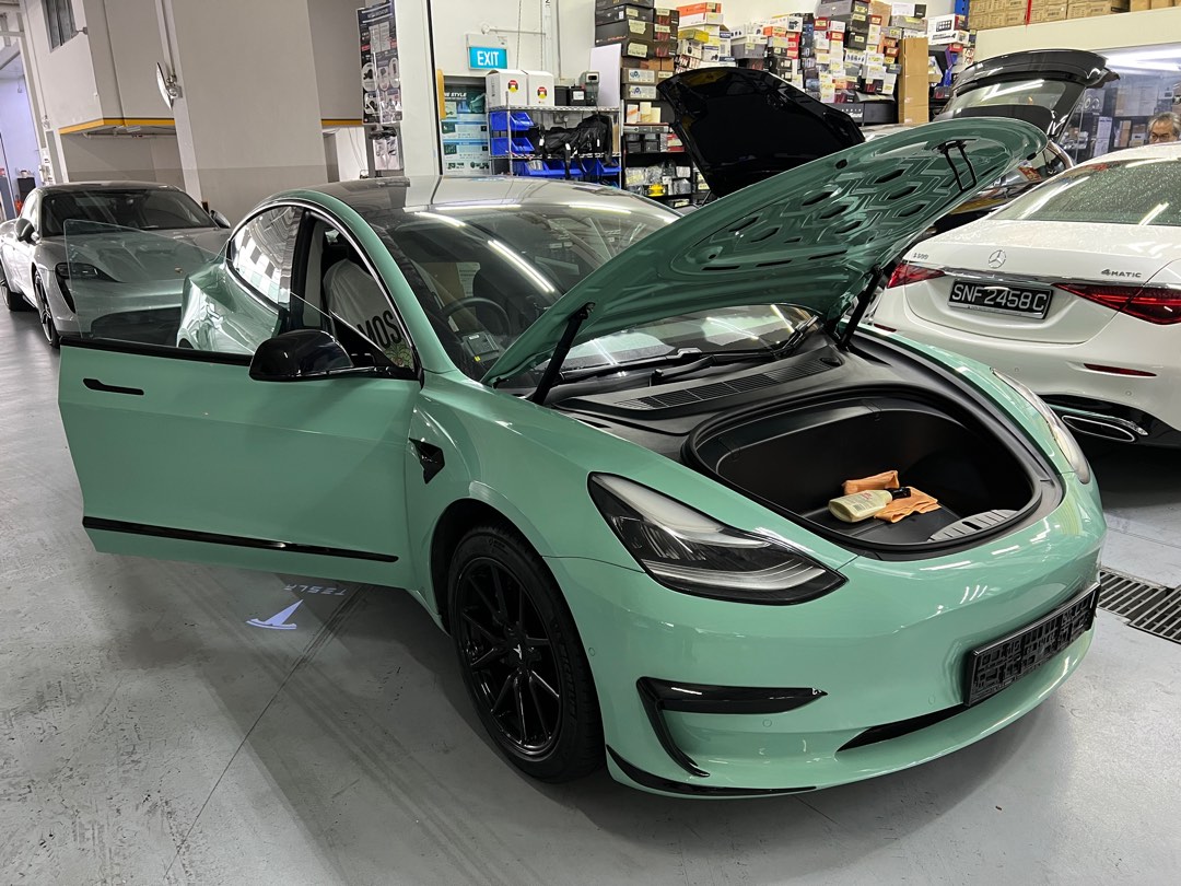 Tesla Model 3 Double Eletrick Auto Tailgate, Car Accessories ...