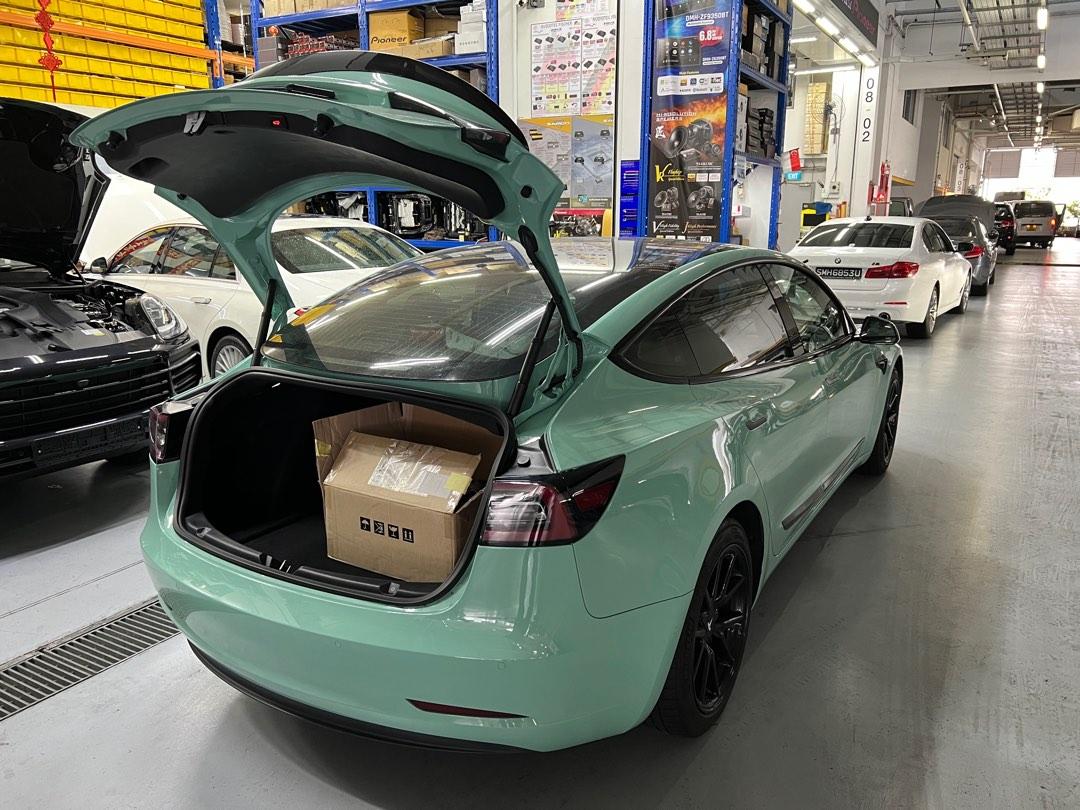 Tesla Model 3 Double Eletrick Auto Tailgate, Car Accessories ...