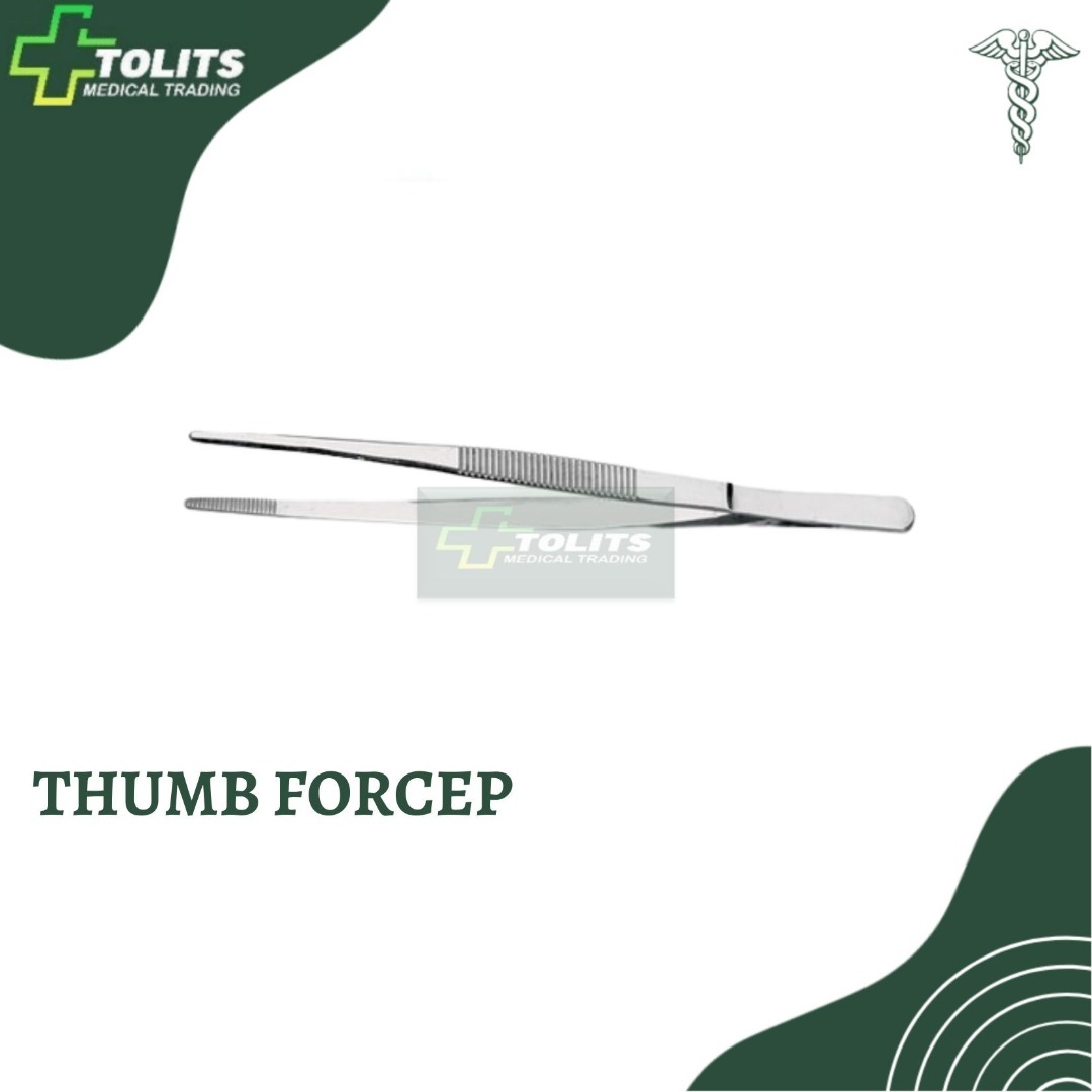 Thumb Forcep, Health & Nutrition, Medical Supplies & Tools on Carousell