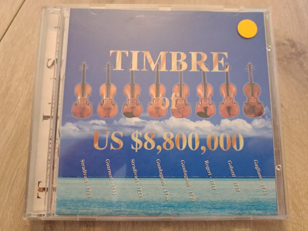 Timbre CD 千萬名琴演繹 TCD 007 Stradivari Gagliano Rogeri 原裝 1996年 Denise ...