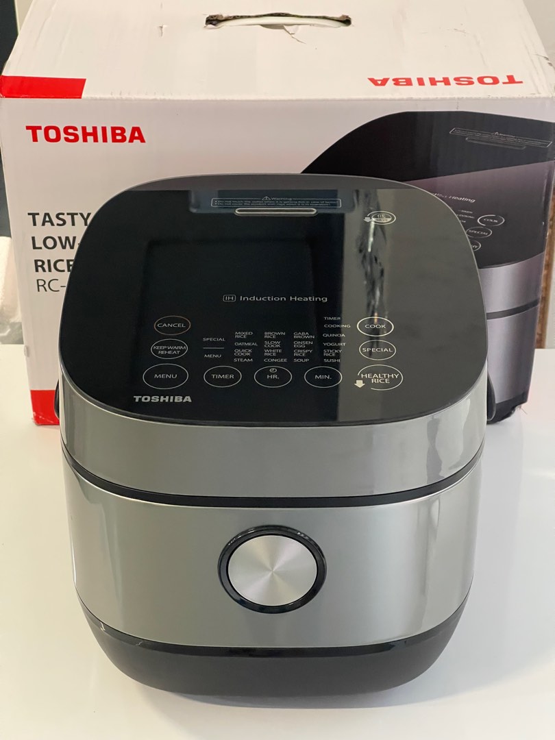 TOSHIBA RC-18ISPS LOW GI IH RICE COOKER (1.8L) Display Set $250, TV ...
