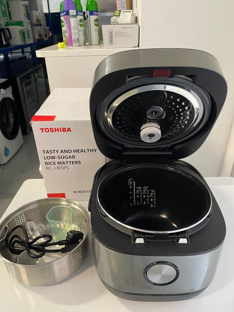 TOSHIBA RC-18ISPS LOW GI IH RICE COOKER (1.8L) Display Set $250, TV ...