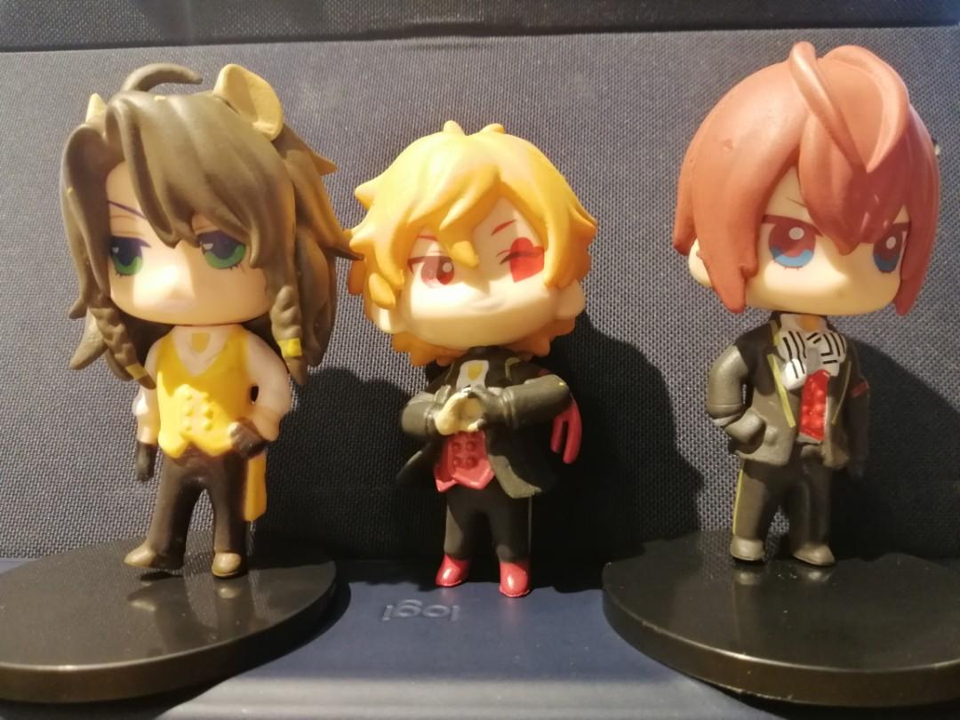 TWST Twisted wonderland mini gachapon standing figure Leona Riddle Ace ...