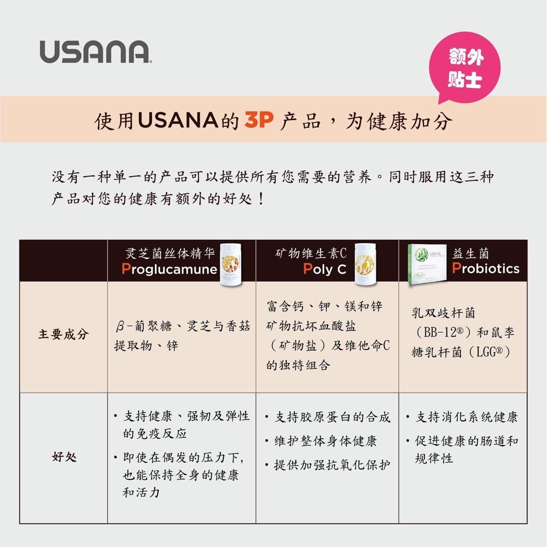 USANA PROGLUCAMUNE, Health & Nutrition, Health Supplements, Vitamins ...