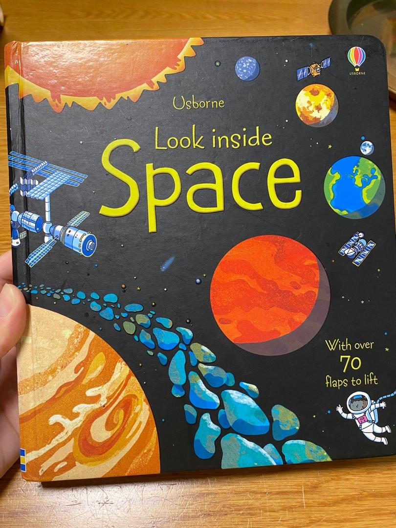 Usborne Look Inside Space flip-flap book, Hobbies & Toys, Books ...