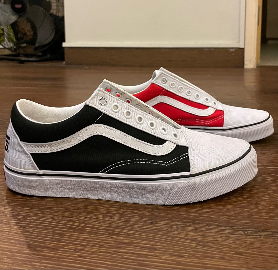Vans Original dual Color, Men's Fashion, Footwear, Sneakers on Carousell
