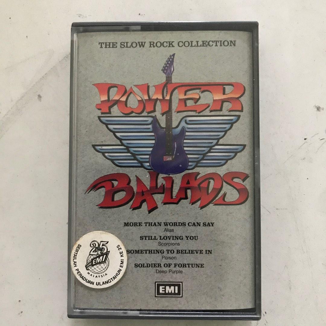 Vintage Cassette Tape Power Ballads, Hobbies & Toys, Music & Media, CDs & DVDs on Carousell