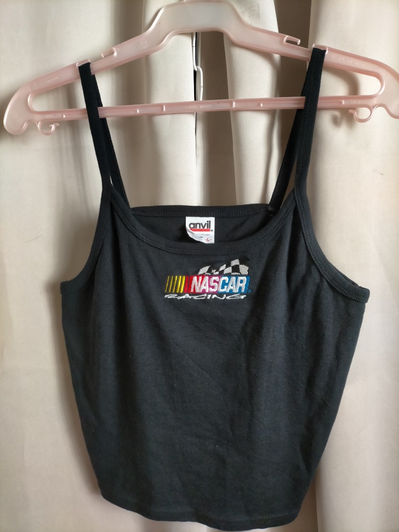 Vintage Nascar Anvil top, Women's Fashion, Tops, Sleeveless on Carousell