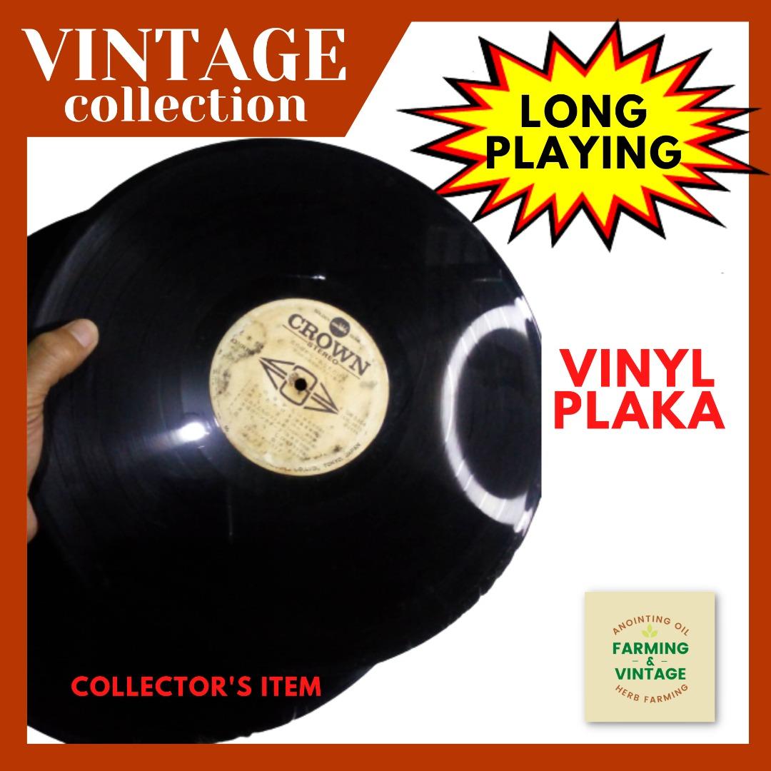 VINTAGE PLAKA VINYL-12" LONG PLAYING COLLECTIBLE PLAKA ENGLISH/JAPANESE RANDOM, Hobbies & Toys ...