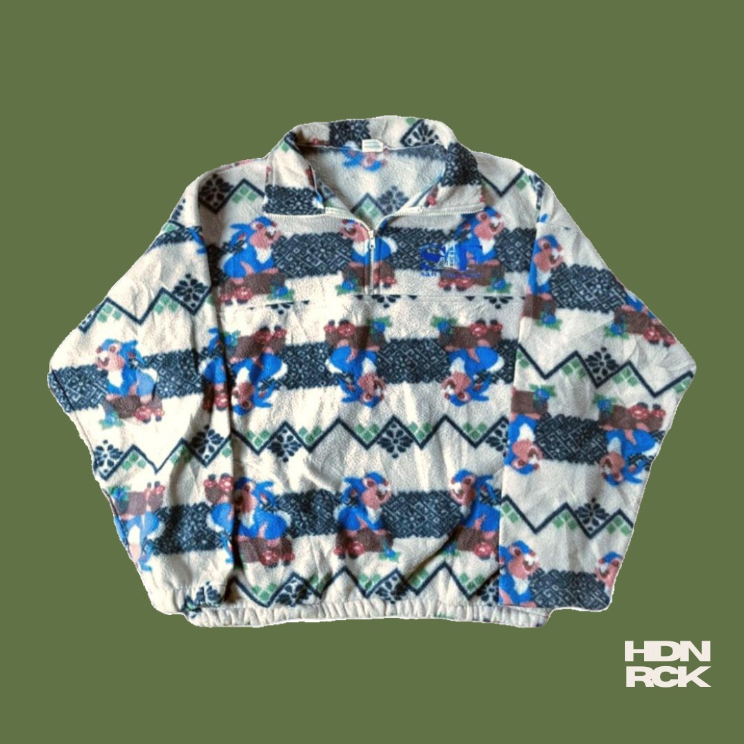 Vintage San Francisco Rabbit Fleece Jacket, Men's Fashion, Coats ...