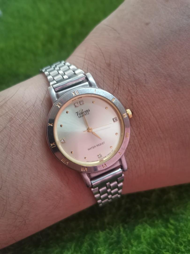 VOLCAS QUARTZ WATER RESIST, Women's Fashion, Watches & Accessories ...