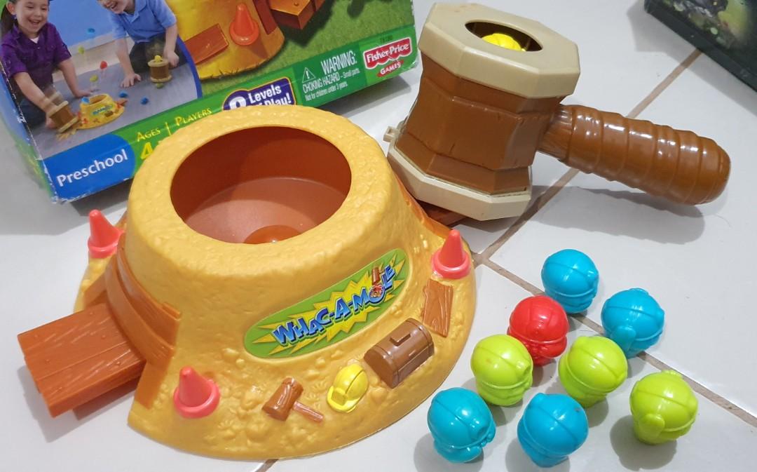 Whac-A-Mole Molehill Mania by Fisher-Price, Hobbies & Toys, Toys ...