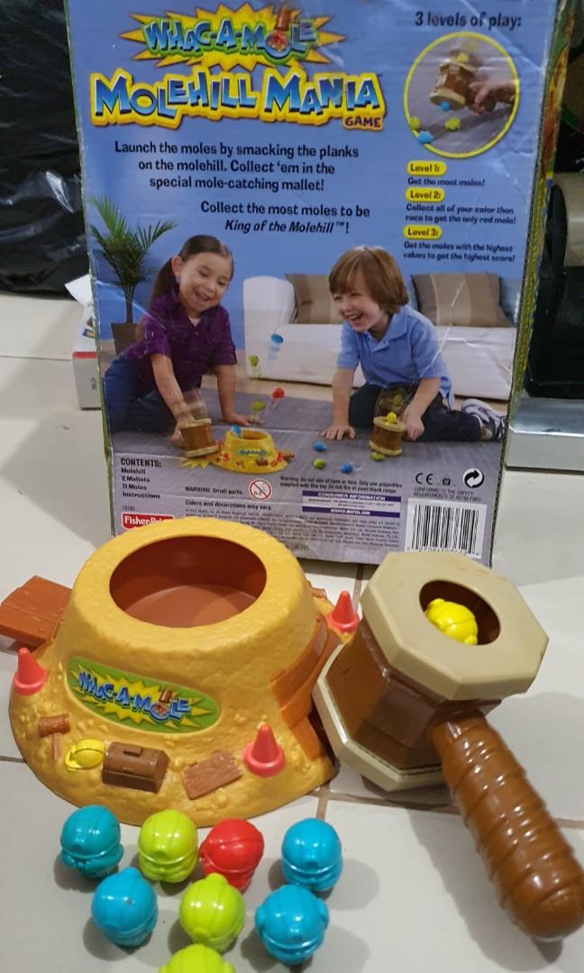 Whac-A-Mole Molehill Mania by Fisher-Price, Hobbies & Toys, Toys ...