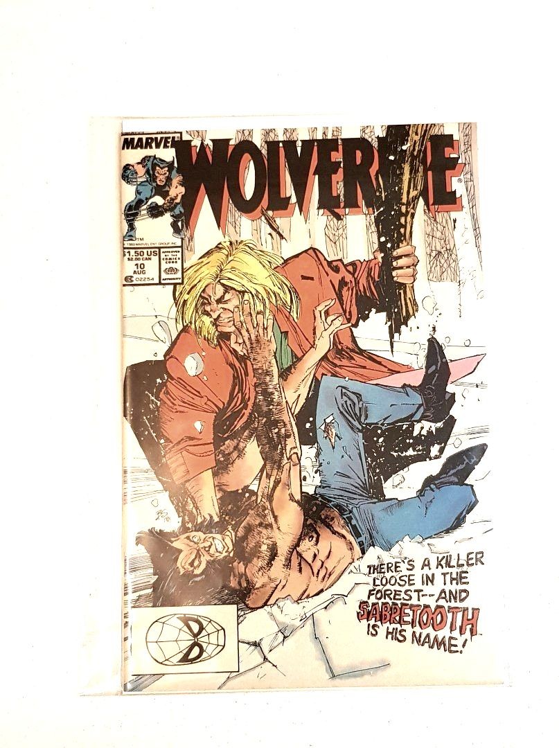WOLVERINE #10 FIRST WOLVIE SABRETOOTH FIGHT MARVEL COMICS, Hobbies ...