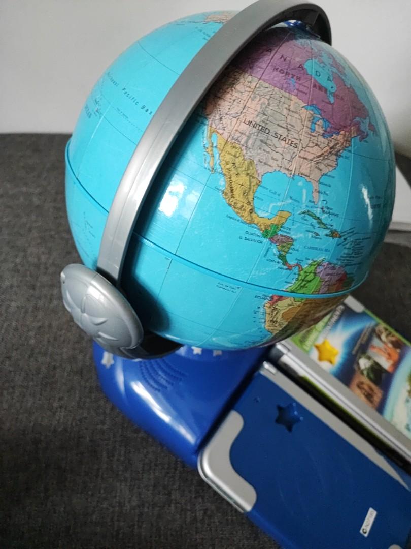 World Globe with Information Books, Hobbies & Toys, Toys & Games on ...
