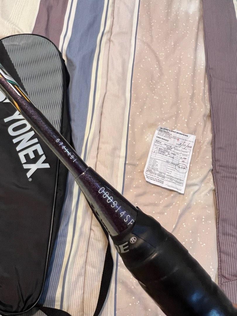 Yonex NanoRay 80 (NR80) 4U Gold Badminton Racket, Sports Equipment, Sports & Games, Racket and ...