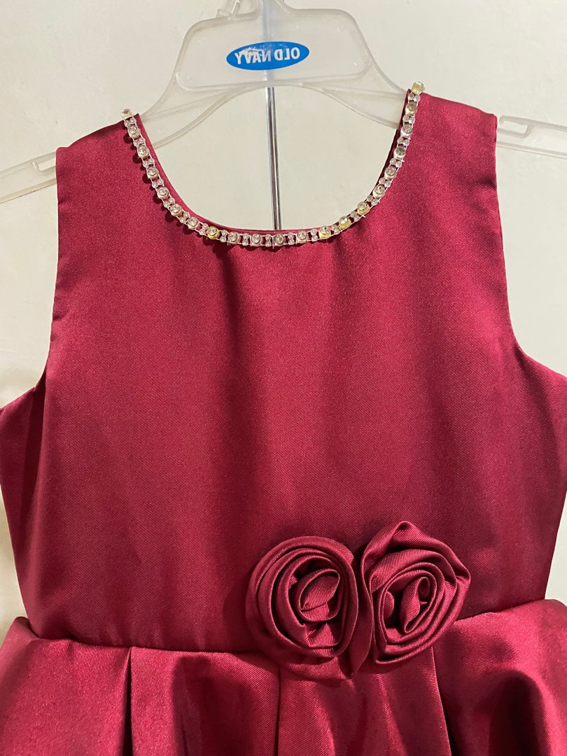 Yumi Kids Semi Gown Dress, Babies & Kids, Babies & Kids Fashion on ...