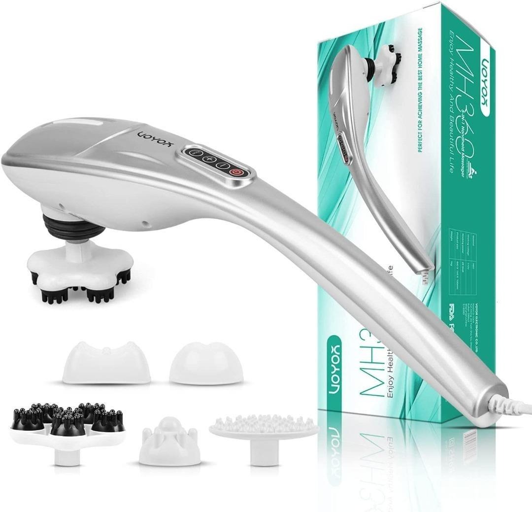 [1439] VOYOR Back Massager Handheld Deep Tissue Massager Shiatsu ...