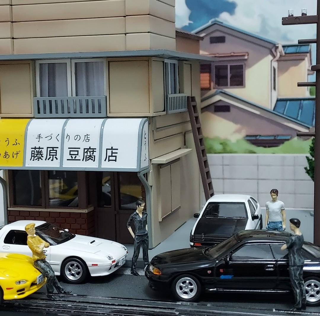 1/64 Initial D main characters set of 4 figurines, Hobbies & Toys, Toys ...