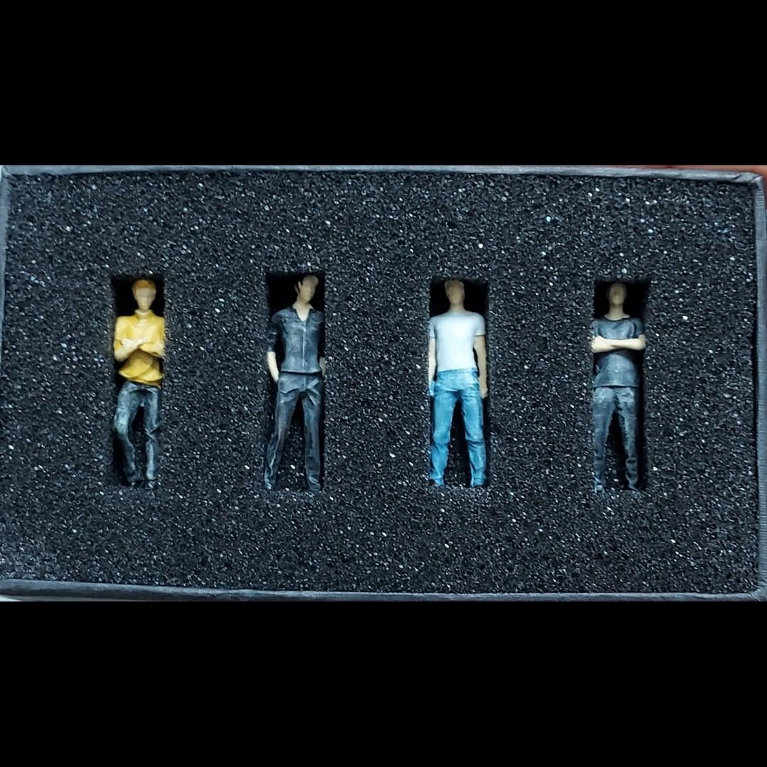 1/64 Initial D main characters set of 4 figurines, Hobbies & Toys, Toys ...