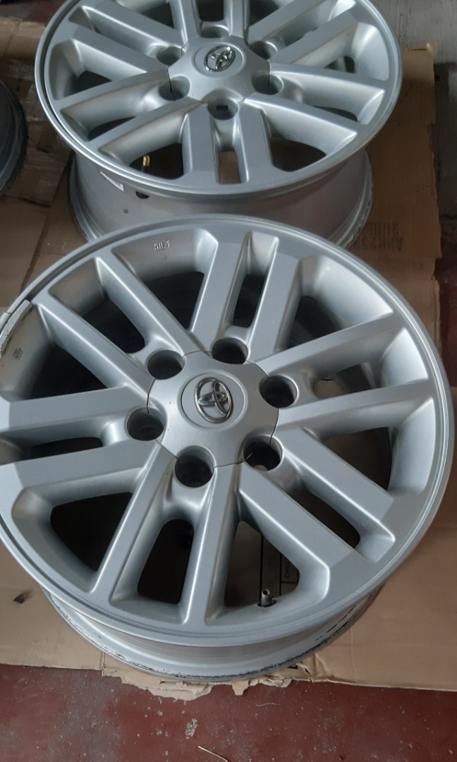 17 inch fortuner mags, Car Parts & Accessories, Mags and Tires on Carousell