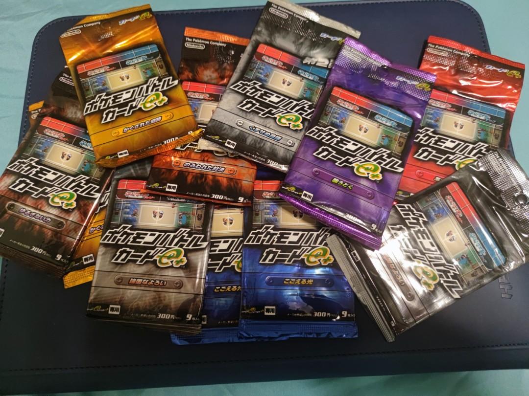 2003 Pokemon E battle boosters Series 1 and 2 - assorted booster packs ...
